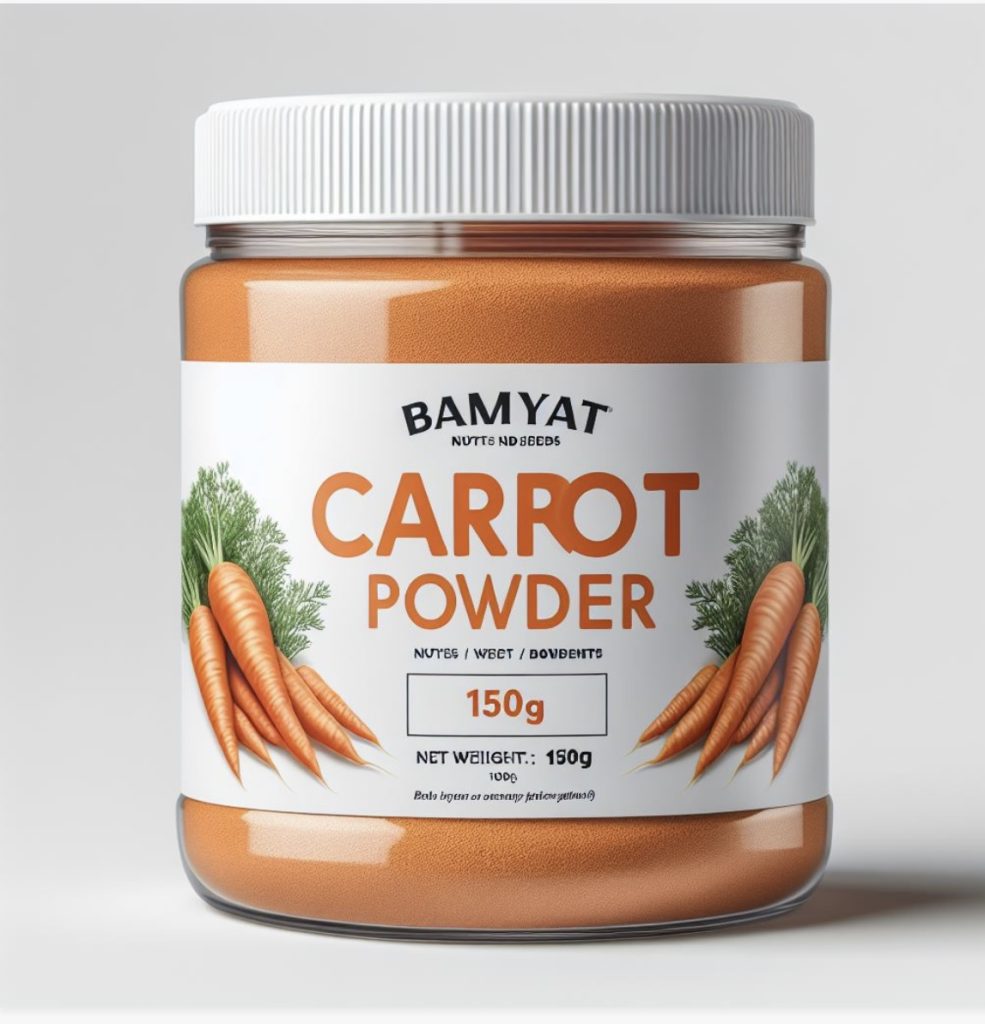 Carrot Powder - NutsndSeeds